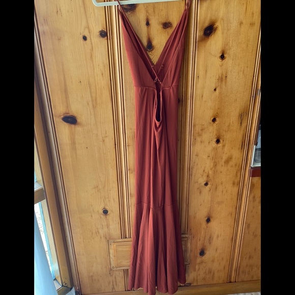 Forever 21 | Dresses | Rust Colored Red Maxi Dress | Poshmark